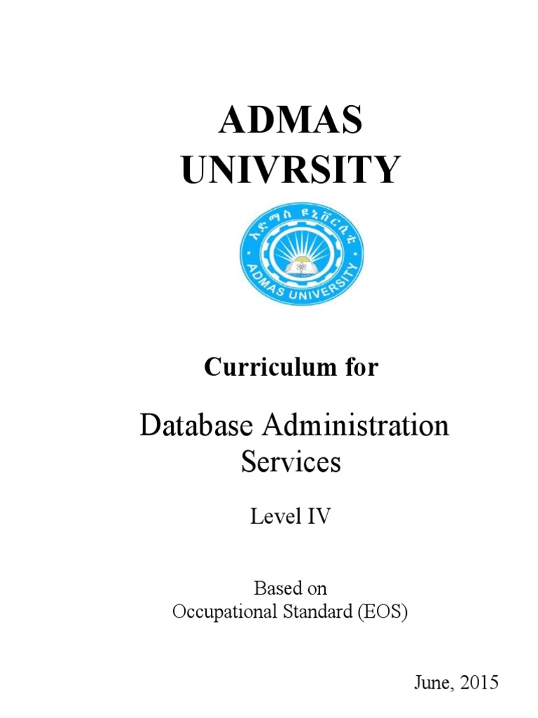Data Base Administration Level IV | PDF | Competence (Human Resources) | Educational Assessment