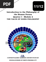 Grade 12 Introduction to Philosophy Module | PDF | Wisdom | Reason