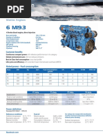 Cummins KTA19-G4 Genset Spec Sheet | PDF | Diesel Engine | Engines
