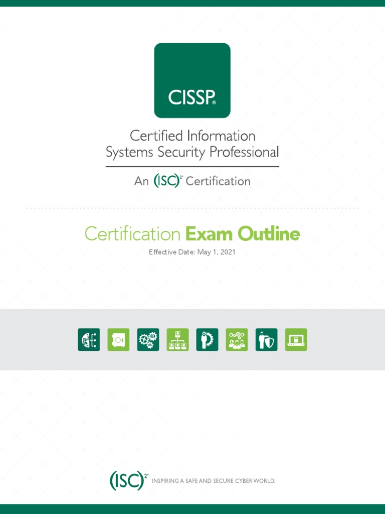 CISSP Exam Outline English April 2021 PDF | PDF | Information Security ...