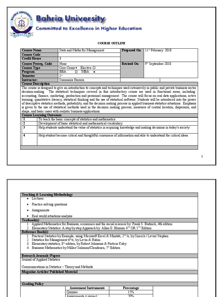 Course Name Prepared On Course Code Credit Hours Course Prereq. Code ...