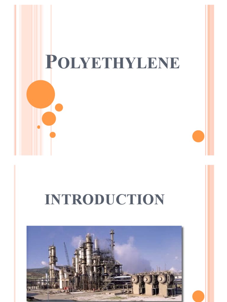 CHAPTER 4 Polyethylene | PDF | Polyethylene | Polymerization