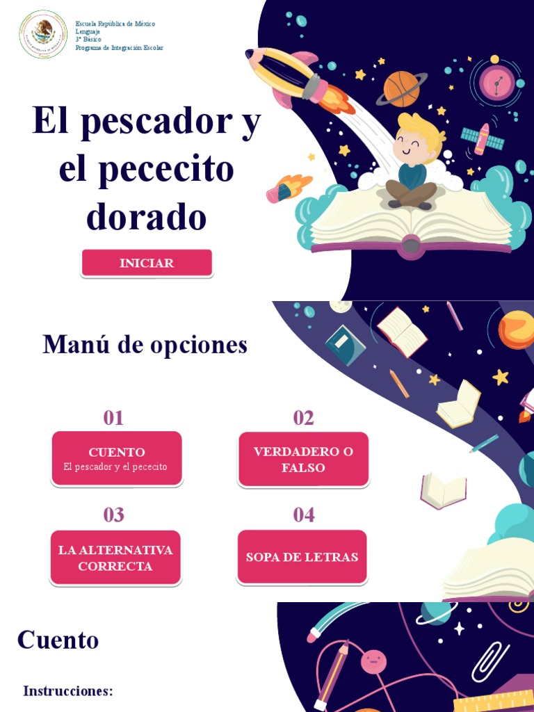 El Pescador y El Pecesito Dorado | PDF | Ocio