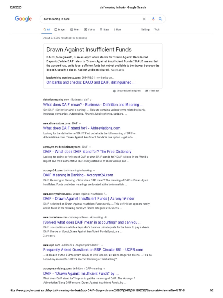 Daif Meaning in Bank - Google Search | PDF | Banks | Banking