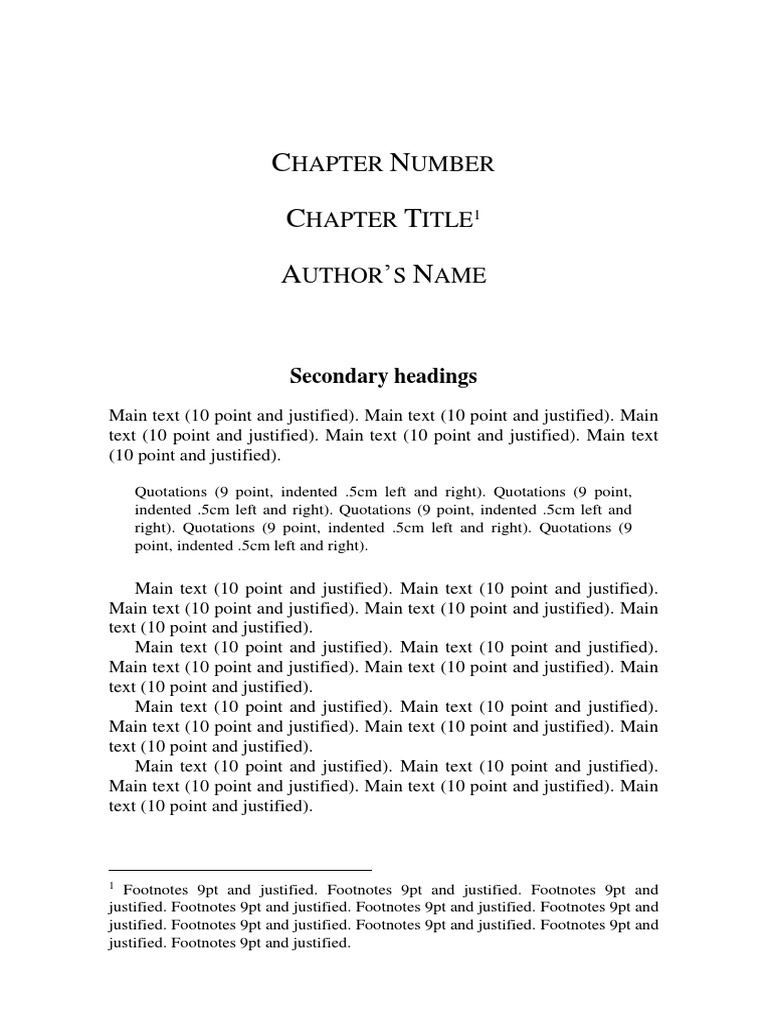 M3 Sample - Format | PDF