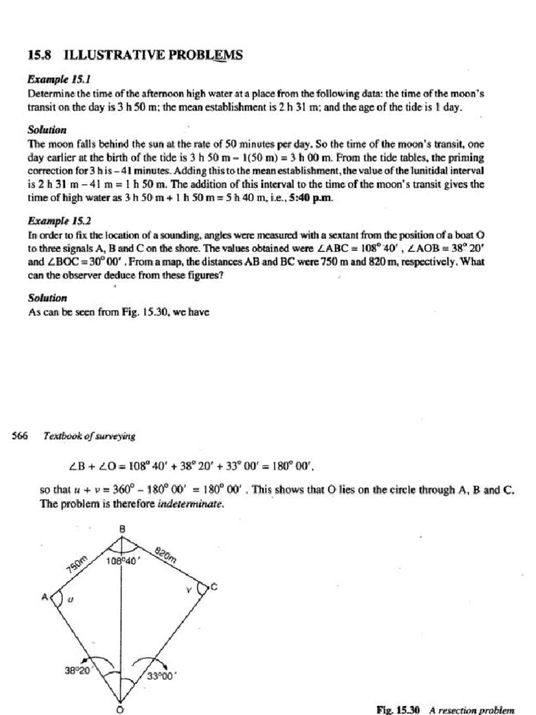 Problems of Hydrographic Survey | PDF