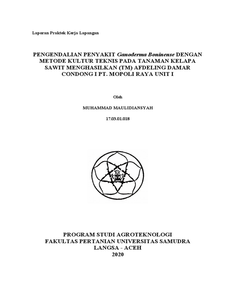 Laporan PKL Maulidiansyah 2 | PDF