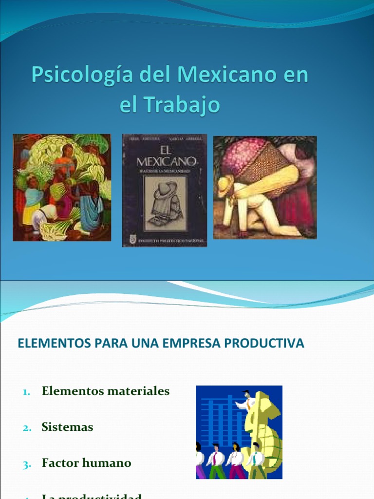 Psicologia Del Mexicano en El Trabajo | PDF | México | Religión y creencia