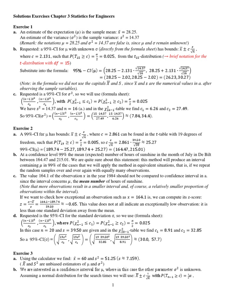 Confidence Interval Notation Explained | PDF | Confidence Interval ...