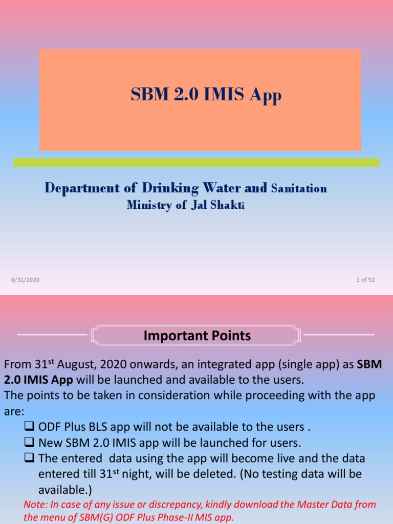 SBM - Phase2 - PPT - 31 Aug PDF | PDF | Toilet | Biogas