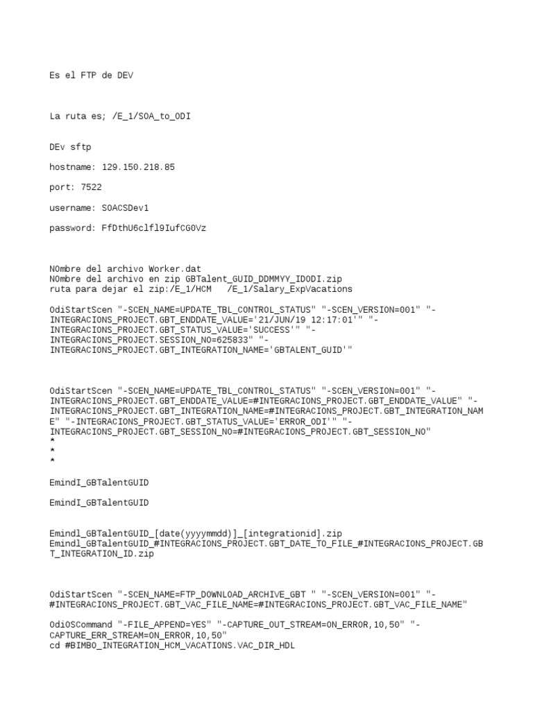 Info Cargaguid | PDF | Internet Protocol Based Network Software | File Transfer Protocol