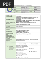 Grade 1 Reading Lesson Plan | PDF | Linguistics | Cognition