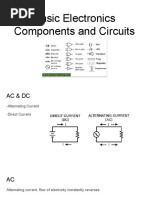 Basic Electrical Components and Symbols | PDF