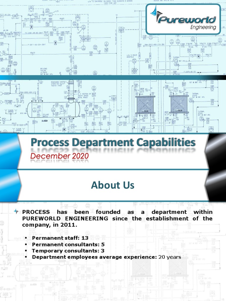 Process Department Presentation - Dec 2020 | PDF | Engineering Design ...