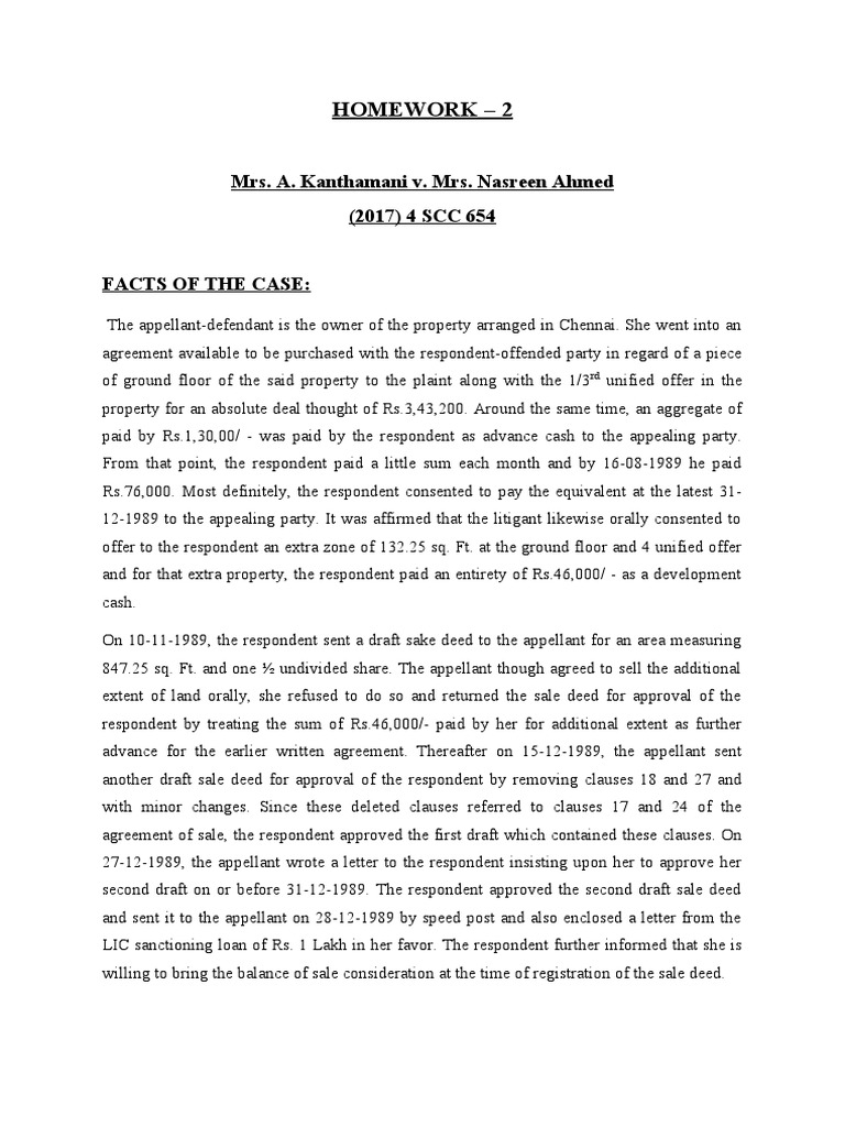 CPC HW-2 | PDF | Lawsuit | Private Law