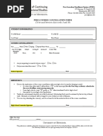BCIT Flexible Learning Withdrawal Form | PDF
