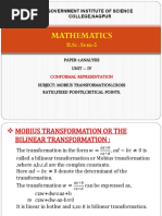 Milne Thomson Method | PDF | Function (Mathematics) | Analytic Function