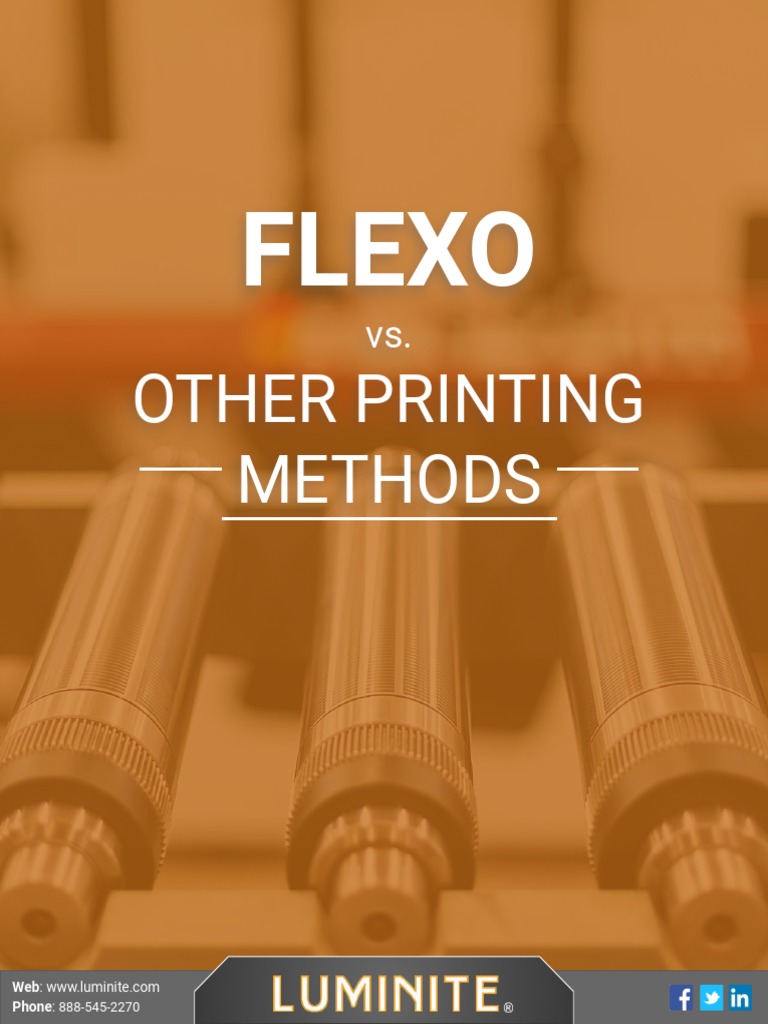 Flexo vs. Other Printing Methods | PDF | Printing | Lithography