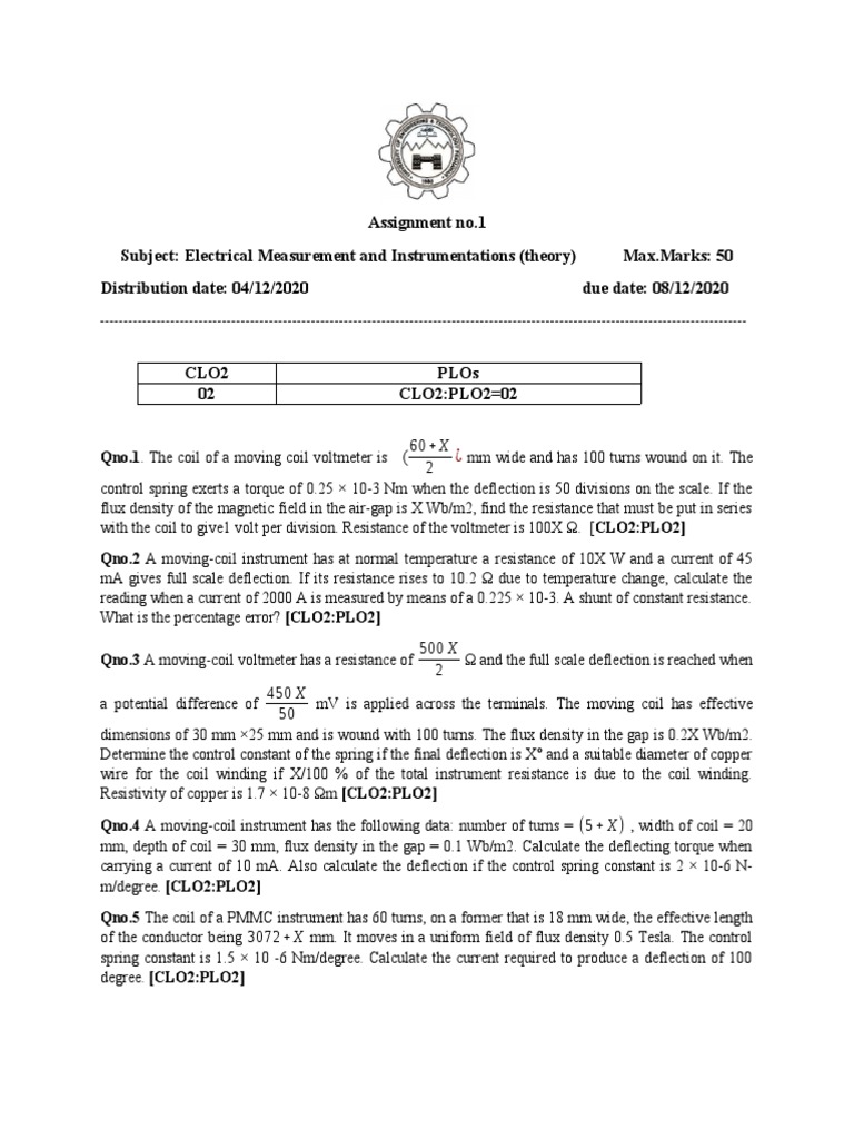 Assignment No.1 | PDF | Electromagnetism | Force