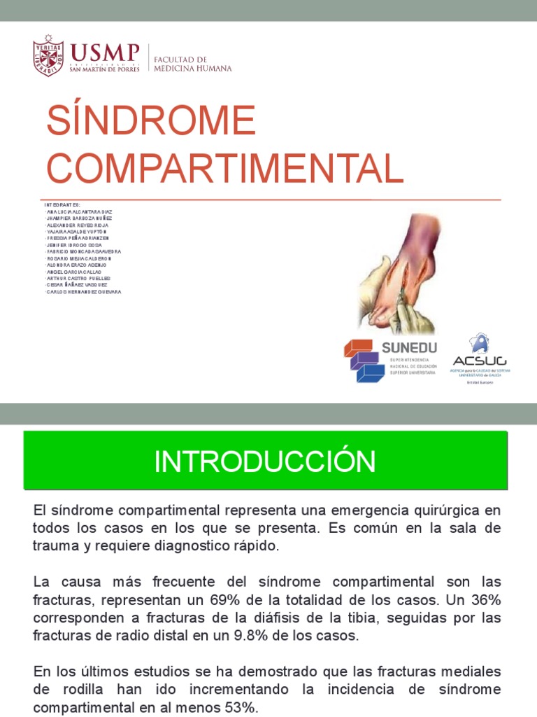 Síndrome Compartimental: Diagnóstico y Tratamiento | PDF | Medicina ...