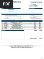 Performa Invoice Sample | PDF