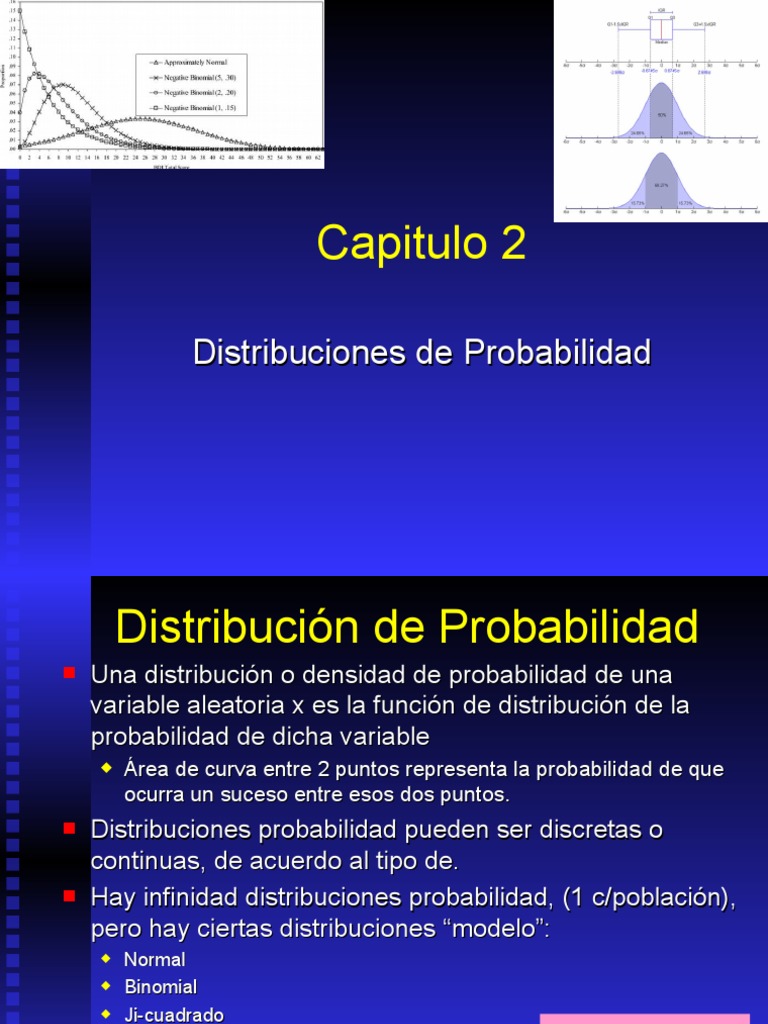 Clase02 - Distribuciones de Probabilidad | PDF | Distribución de ...