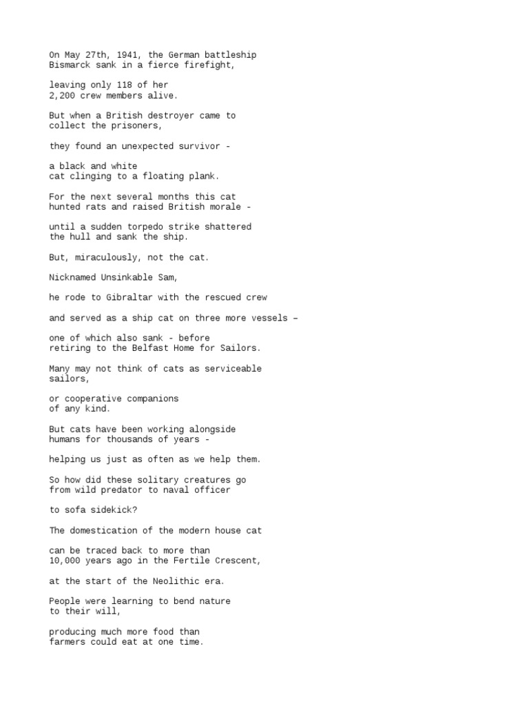 (English) The History of The World According To Cats - Eva-Maria Geigl ...