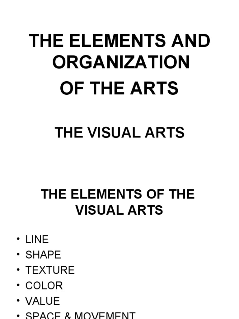 Key Elements of Visual Arts | PDF | Color | Shape