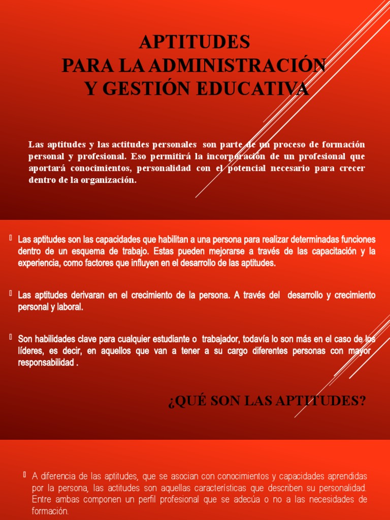 Las Aptitudes | PDF | Liderazgo | Creatividad