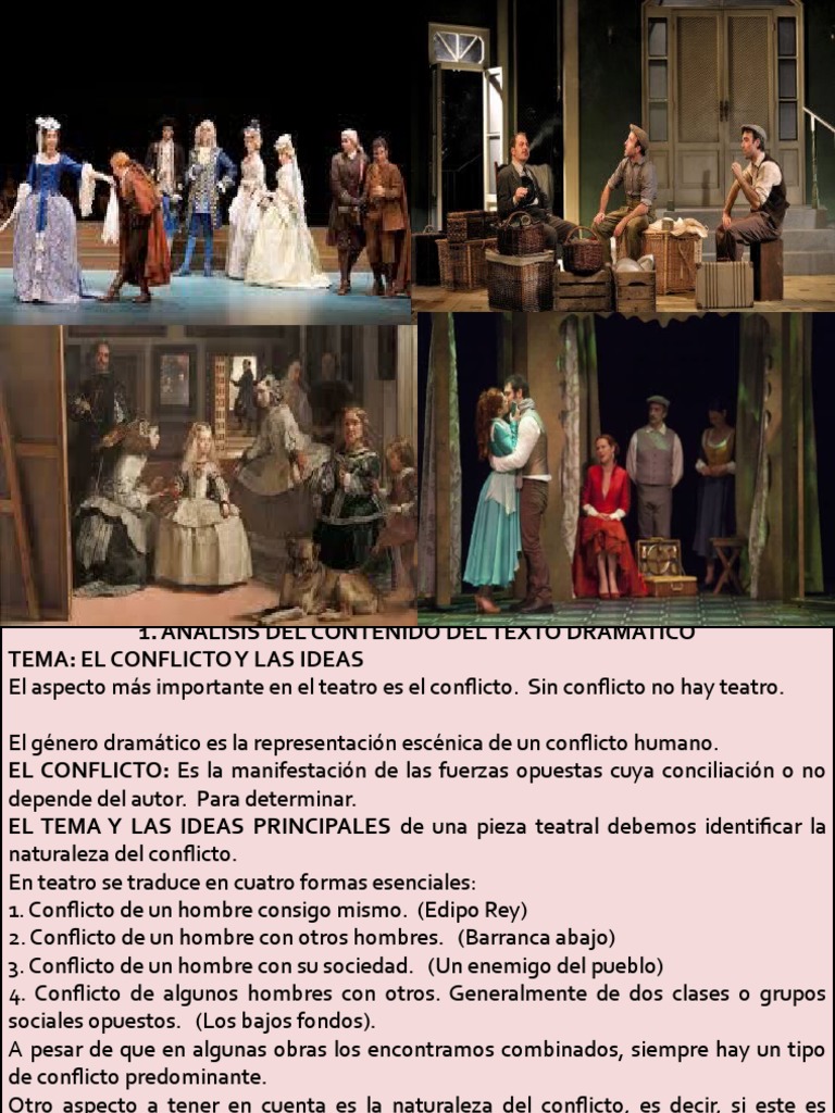 Guía Del Texto Dramático | PDF | Teatro | Comedia