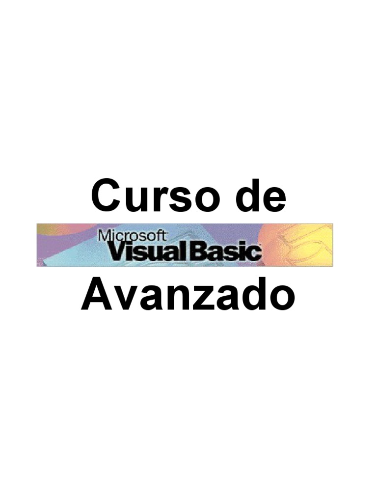 Curso de Visual Basic Avanzado | PDF
