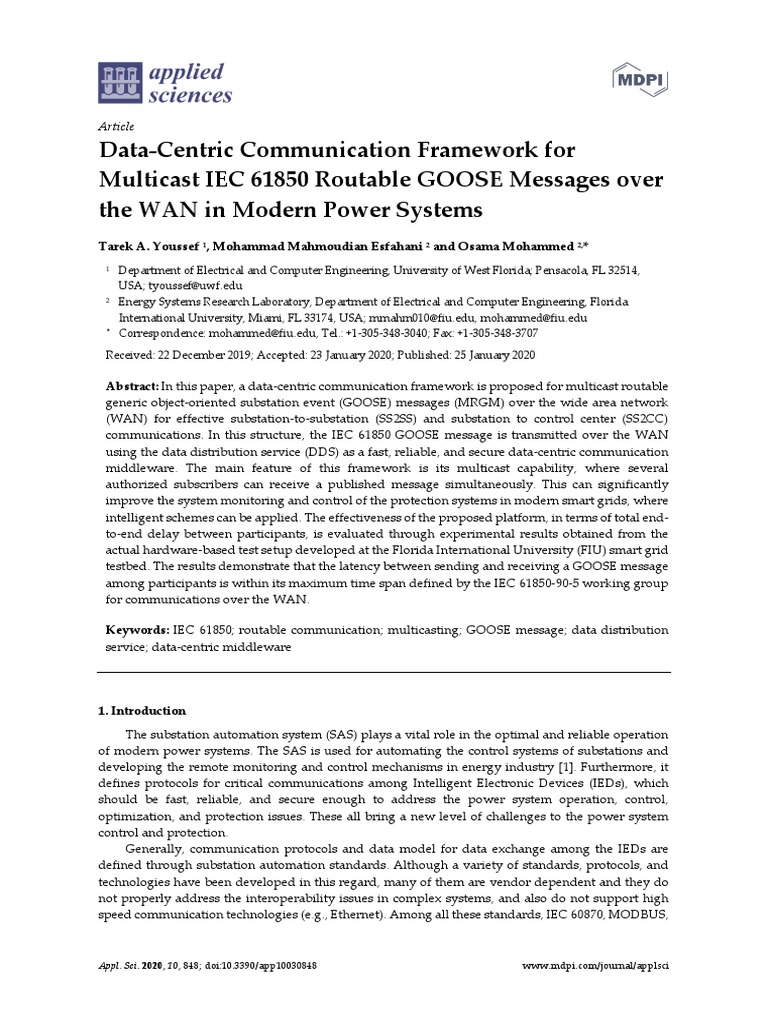 Data-Centric Communication Framework For Multicast | PDF | Computer ...