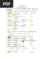 Calculus 1.final Exam | PDF | Mathematics | Mathematical Concepts