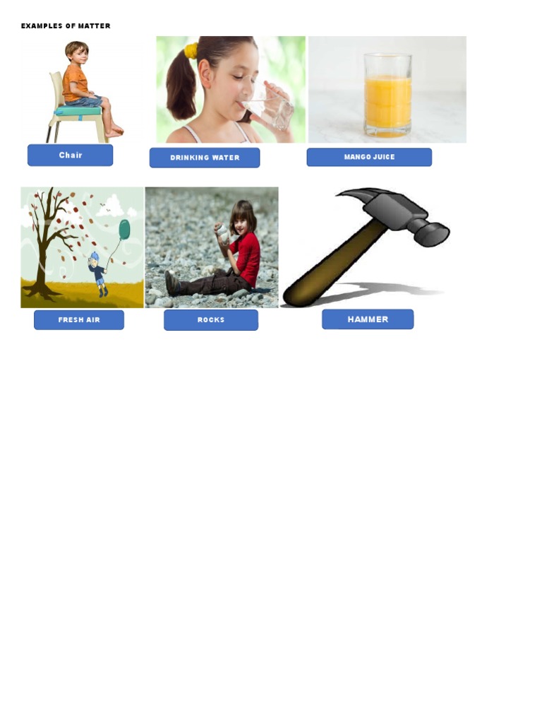 Examples of Matter | PDF