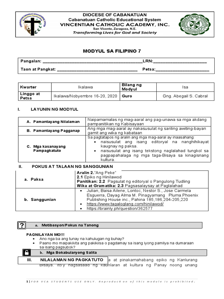 Module 2-Week 3 | PDF