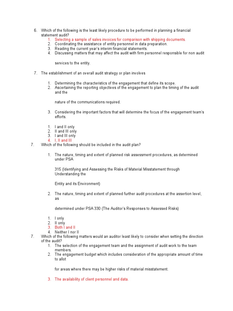 Selecting A Sample of Sales Invoices For Comparison With Shipping ...