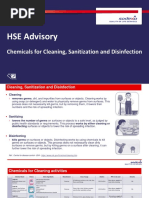 Taski Chemical Dilutation Chart | PDF