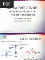 DSB SSB and VSB Modulation | PDF | Science & Mathematics