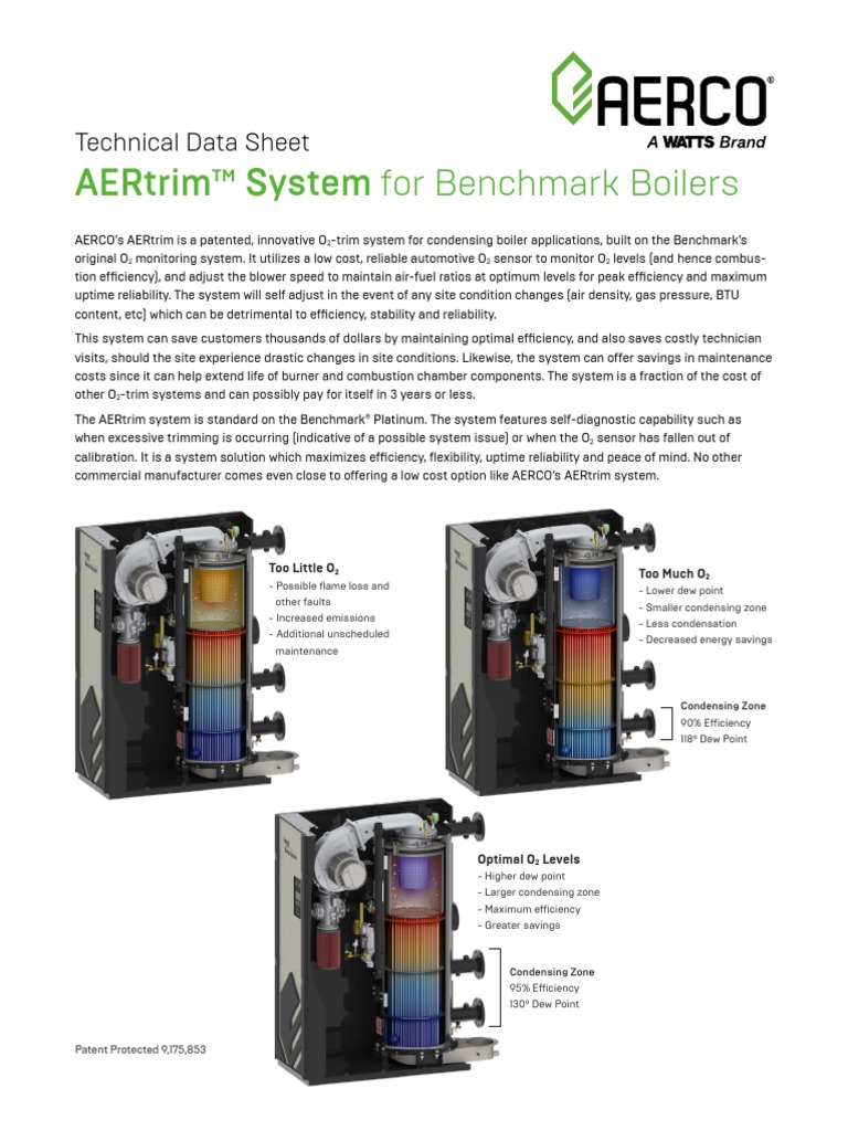 Aertrim™ System For Benchmark Boilers: Technical Data Sheet | PDF ...