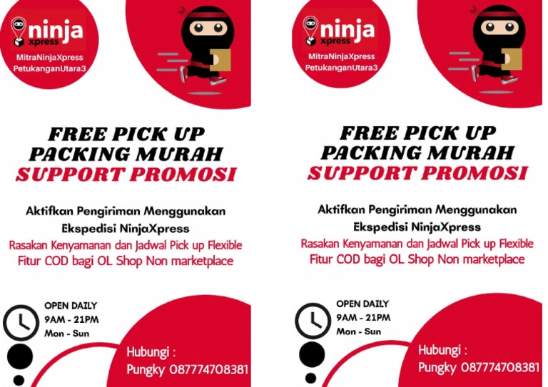 Contoh Brosur Ekspedisi | PDF