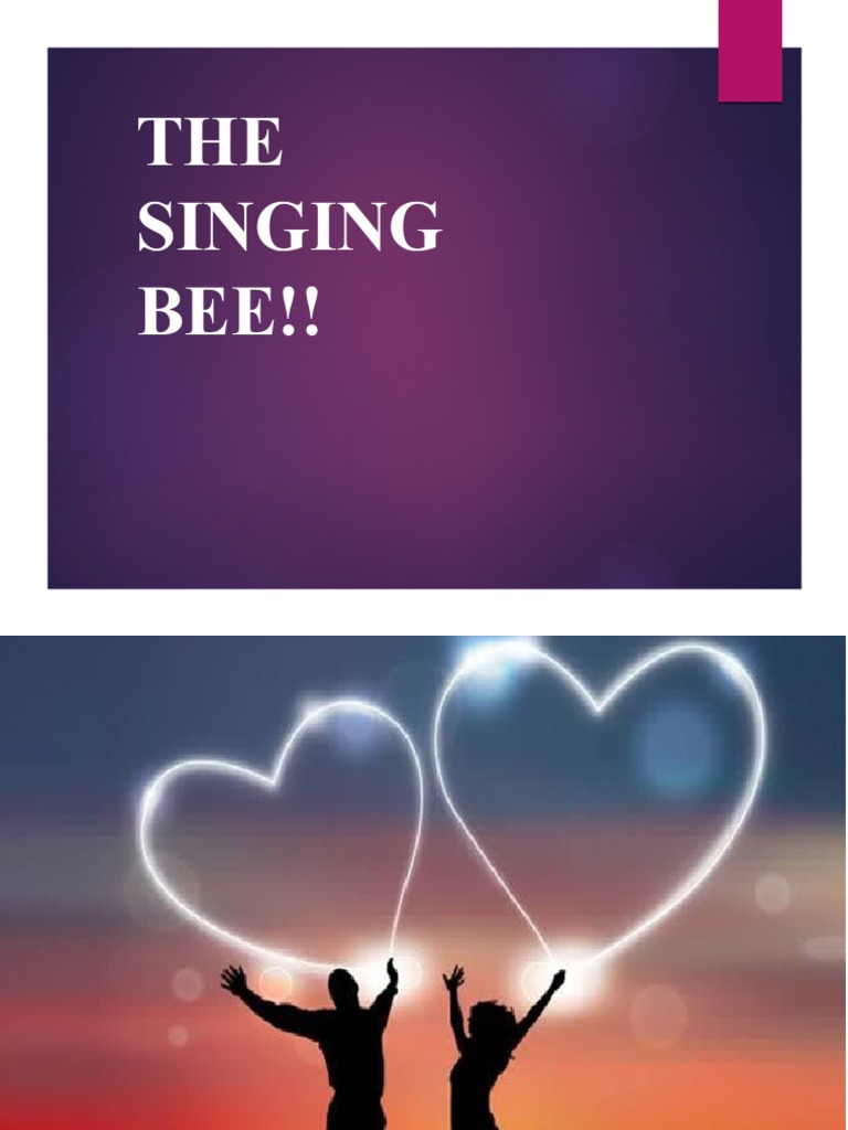 THE SINGING BEE!! Ice Breaker | PDF