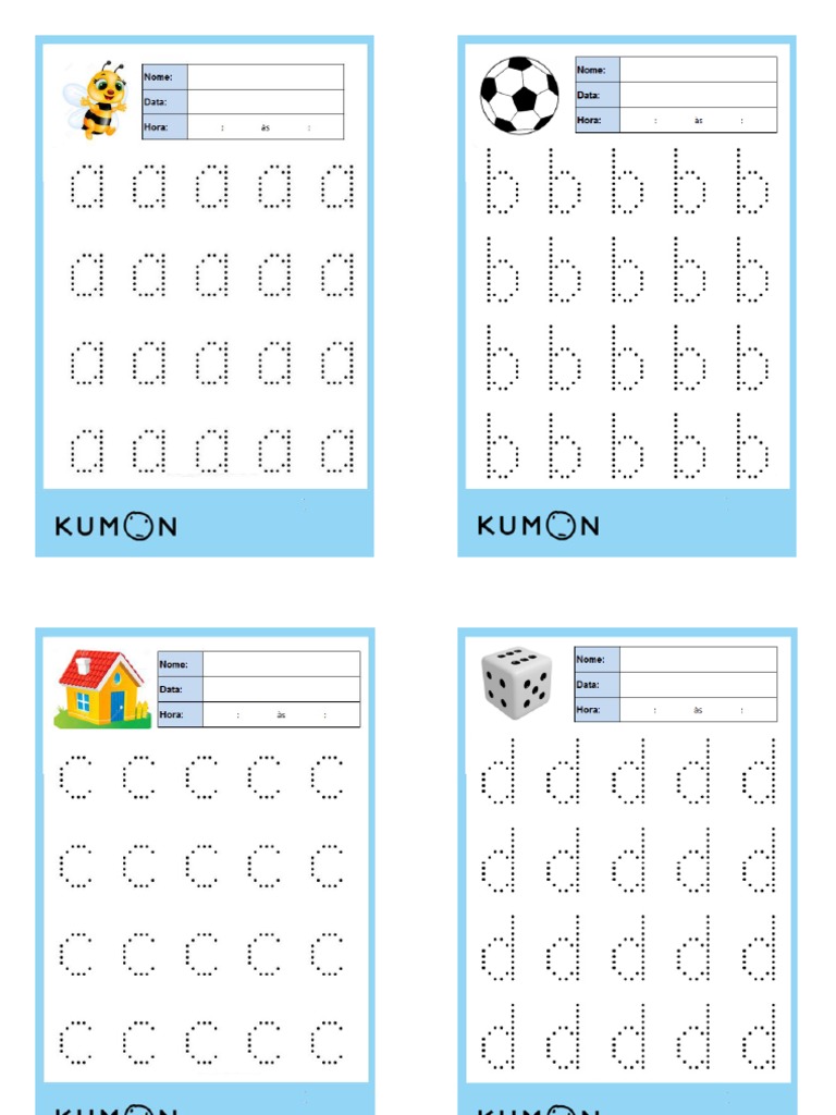 Alfabeto Kumon | PDF