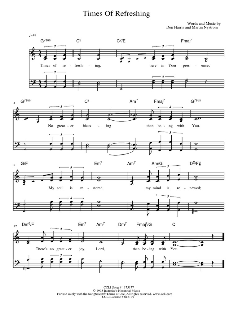 Times of Refreshing PDF | PDF