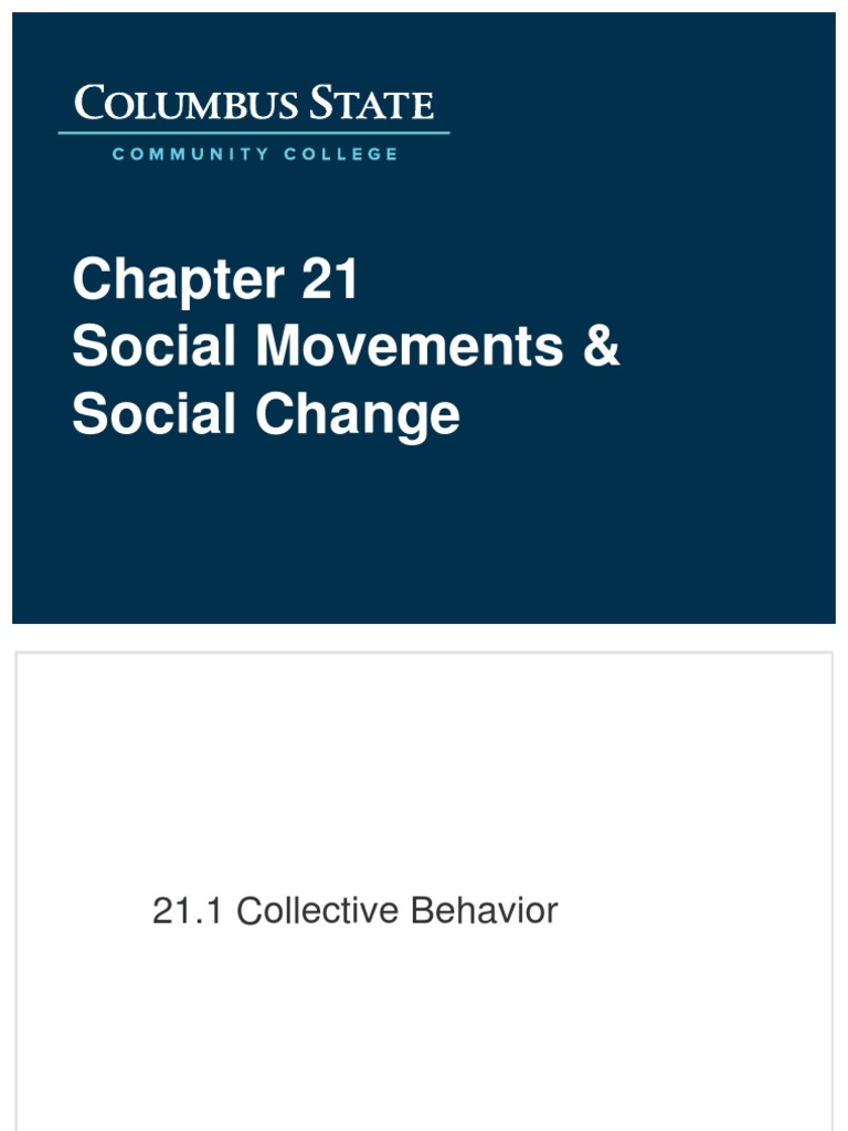 Social Movements | PDF | Social Movements | Sociological Theories