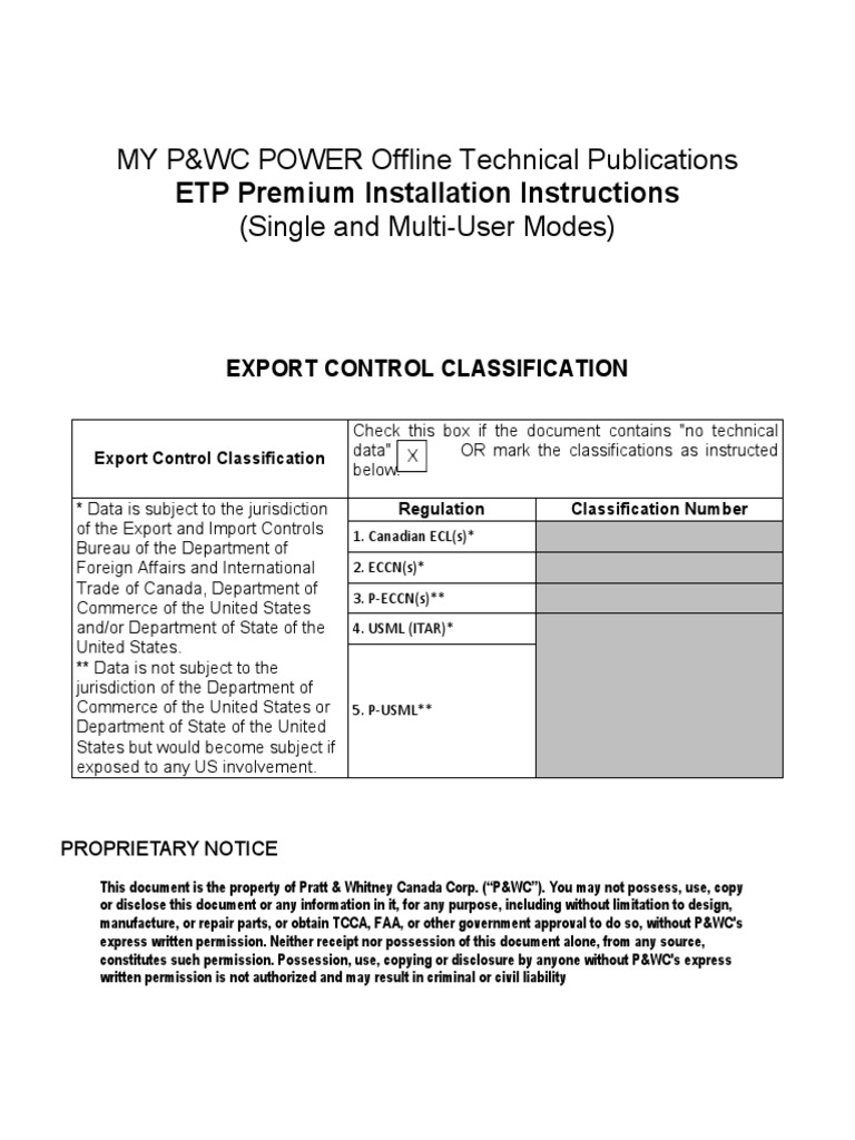 ETP Premium Installation Guide | PDF | Zip (File Format) | Computer File