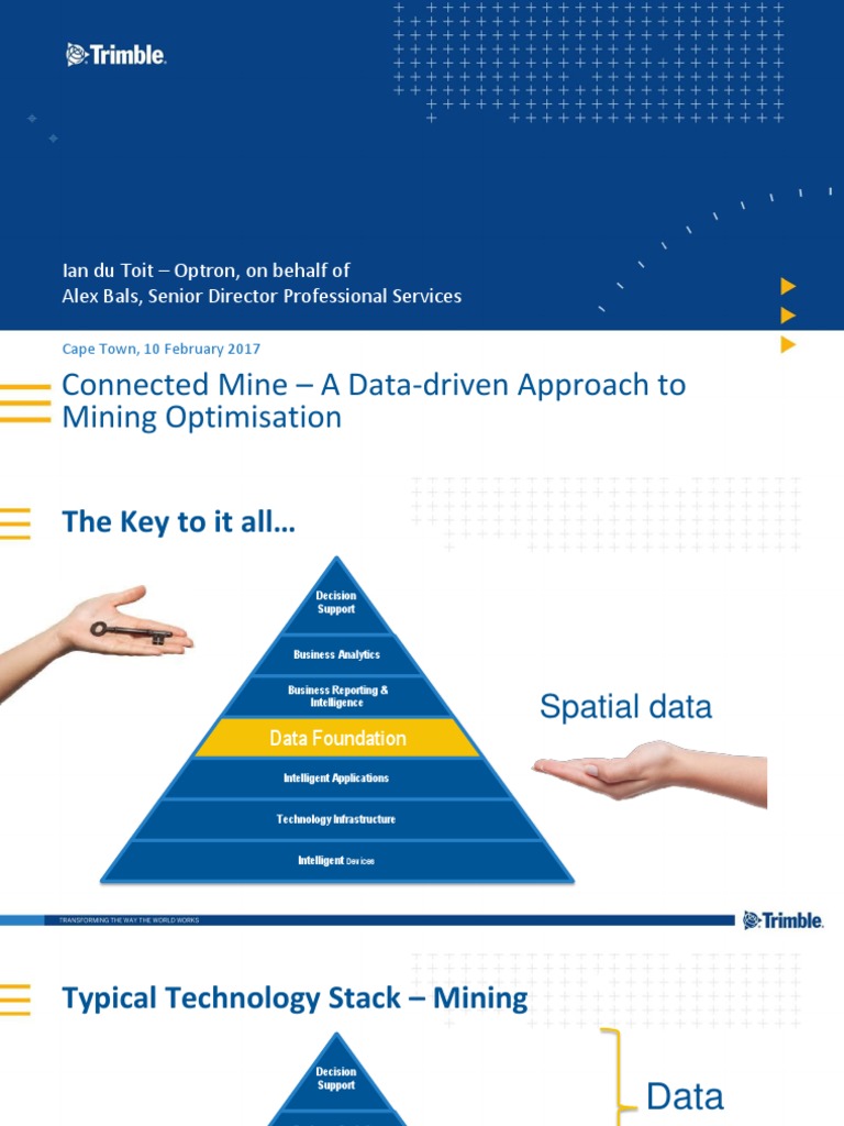 02 - Trimble Connected Mine - Alex Bals | PDF | Analytics | Mining