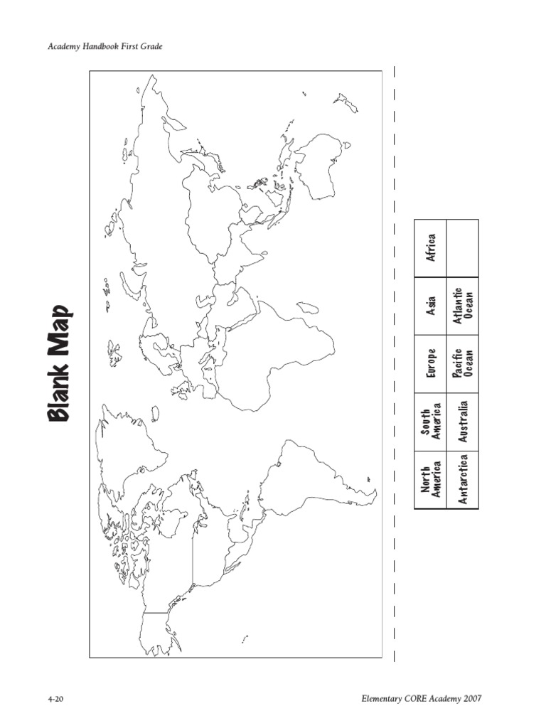 First Grade Geography Guide | PDF