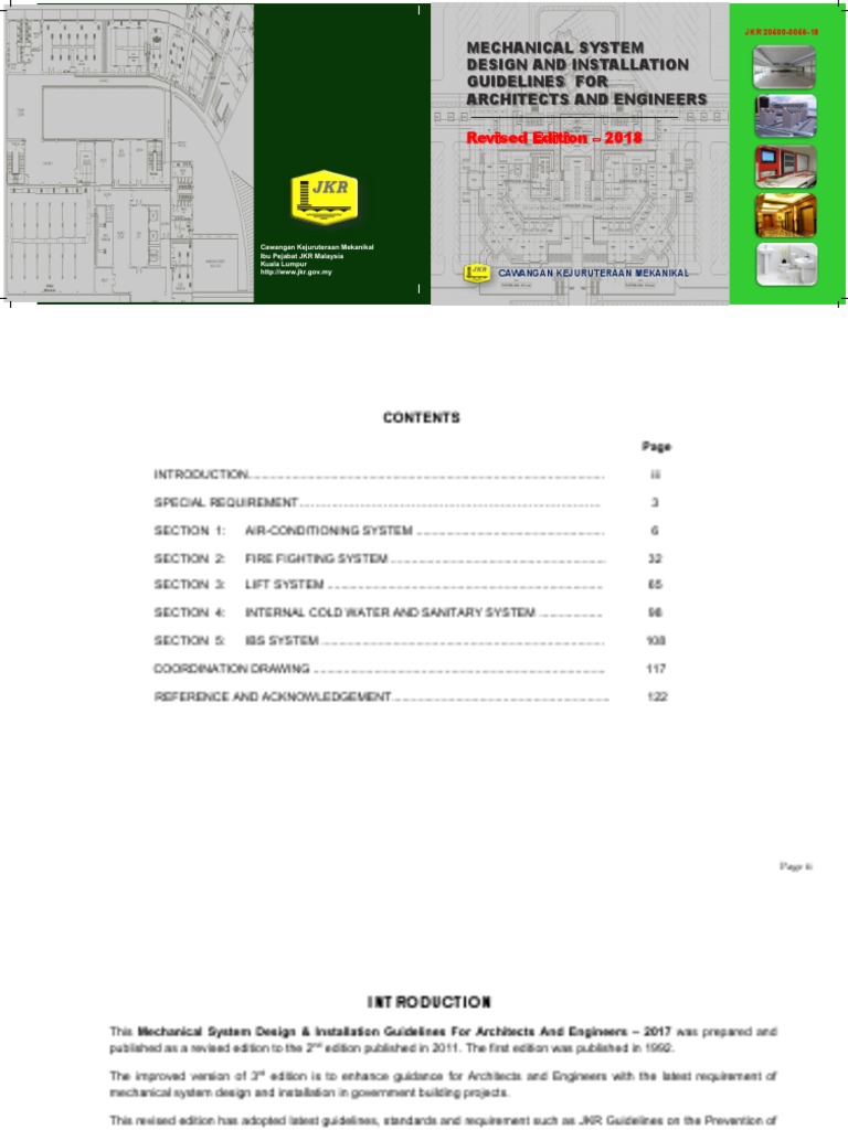 Mechanical System Design 2018 | PDF | Door | Air Conditioning