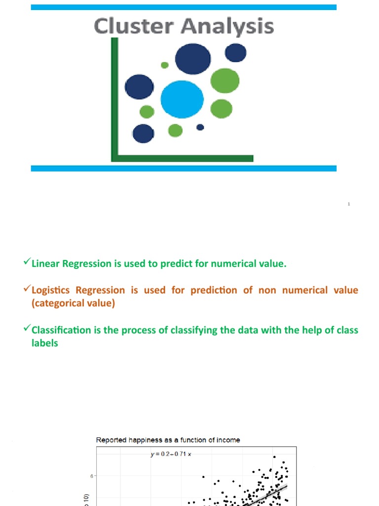 Cluster Analysis Pdf Cluster Analysis Statistical Classification