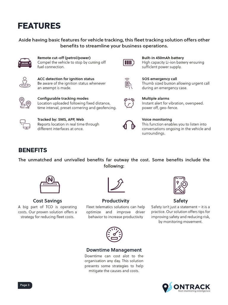 Features: Benefits | PDF | Computing | Science
